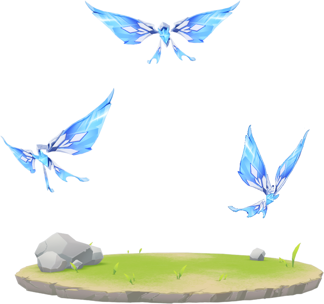 Cryo Crystalfly - Genshin Impact - HoYoWiki