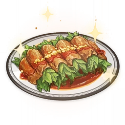 Delicious Minty Meat Rolls - Genshin Impact - HoYoWiki