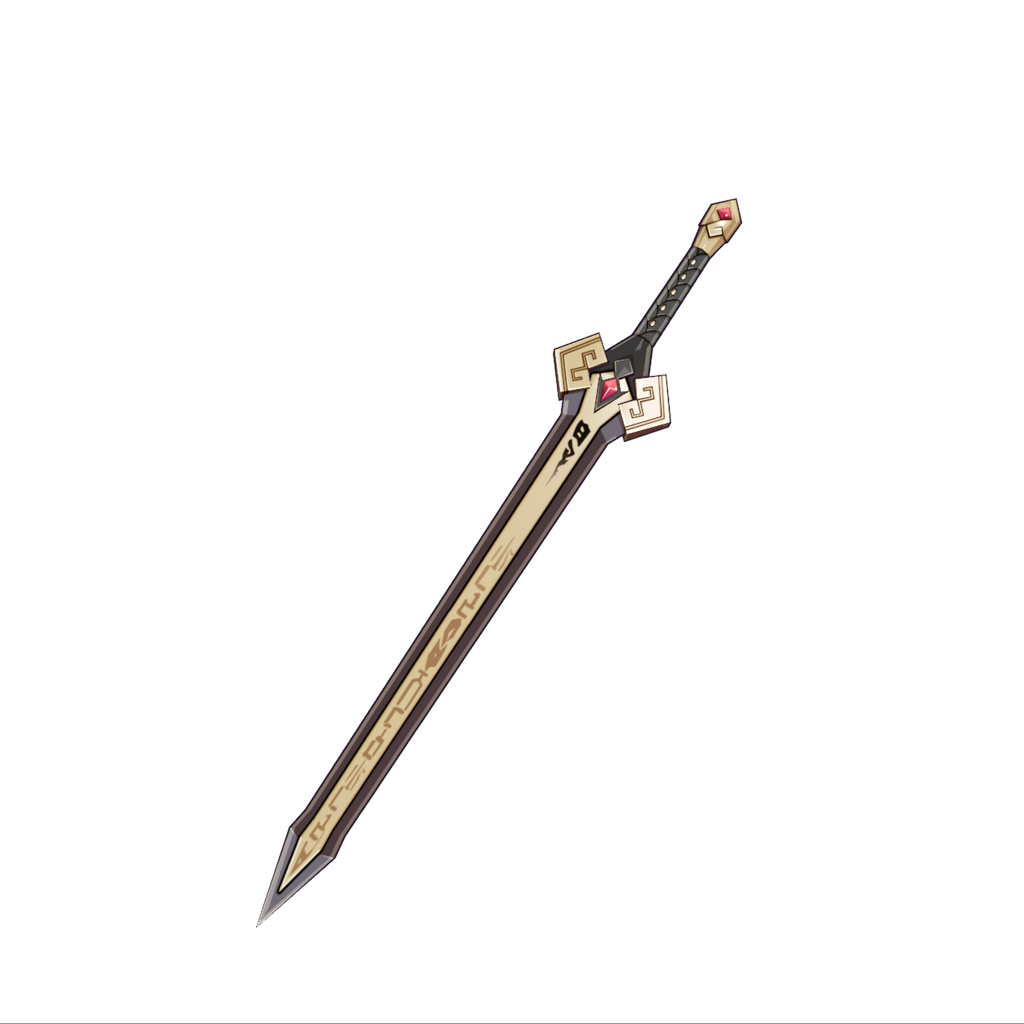 Dark Iron Sword - Genshin Impact - HoYoWiki
