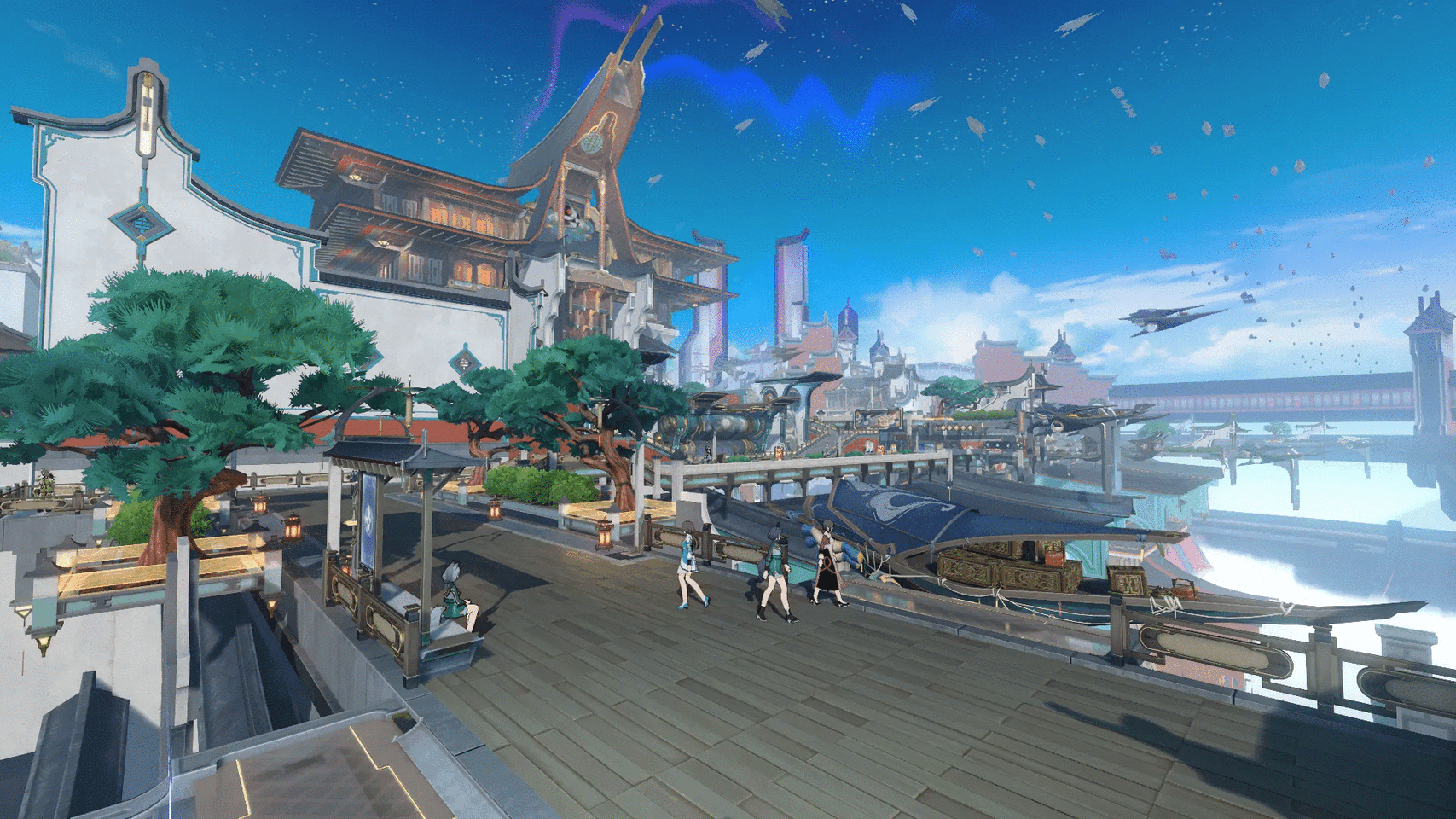 Xianzhou Luofu (สถานที่) - Honkai: Star Rail - HoYoWiki