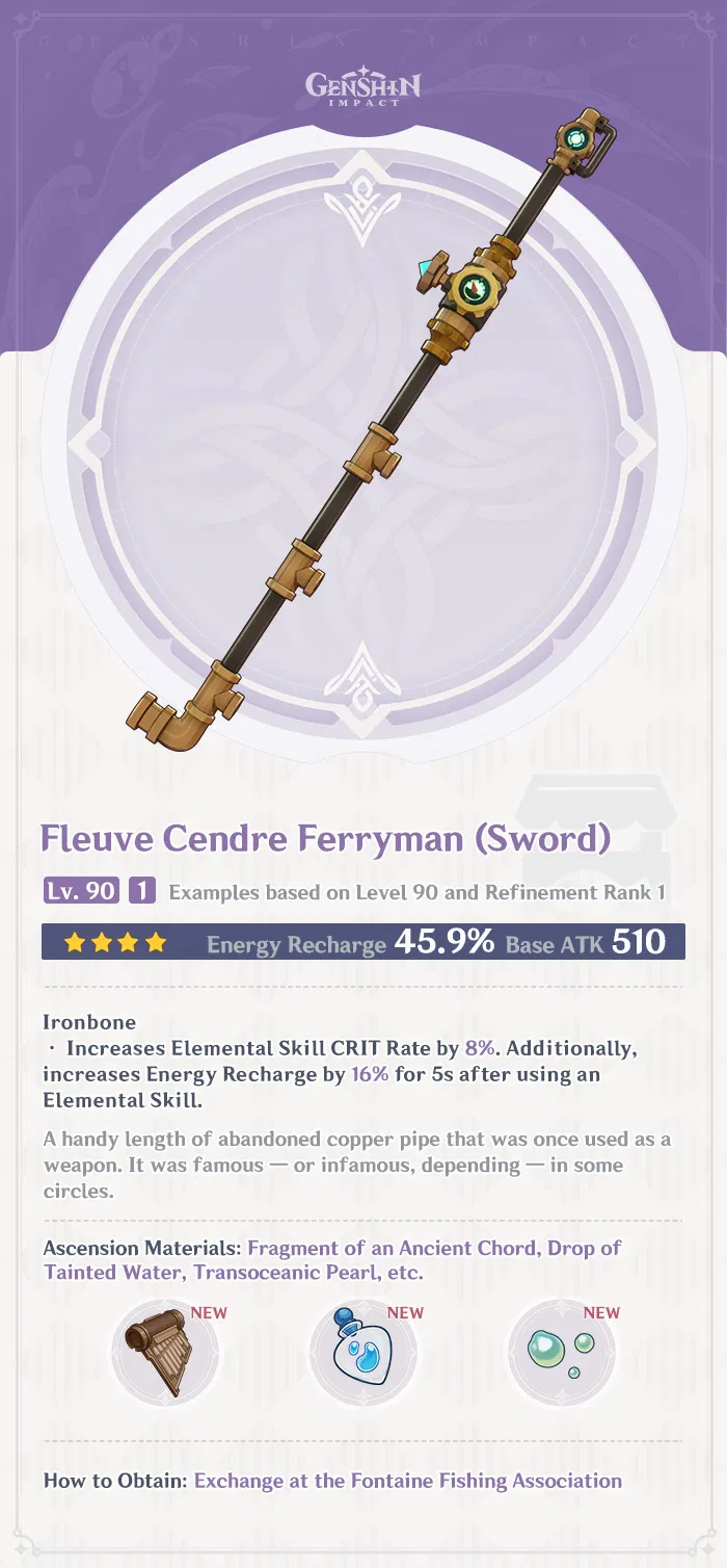 Fleuve Cendre Ferryman - Genshin Impact - HoYoWiki