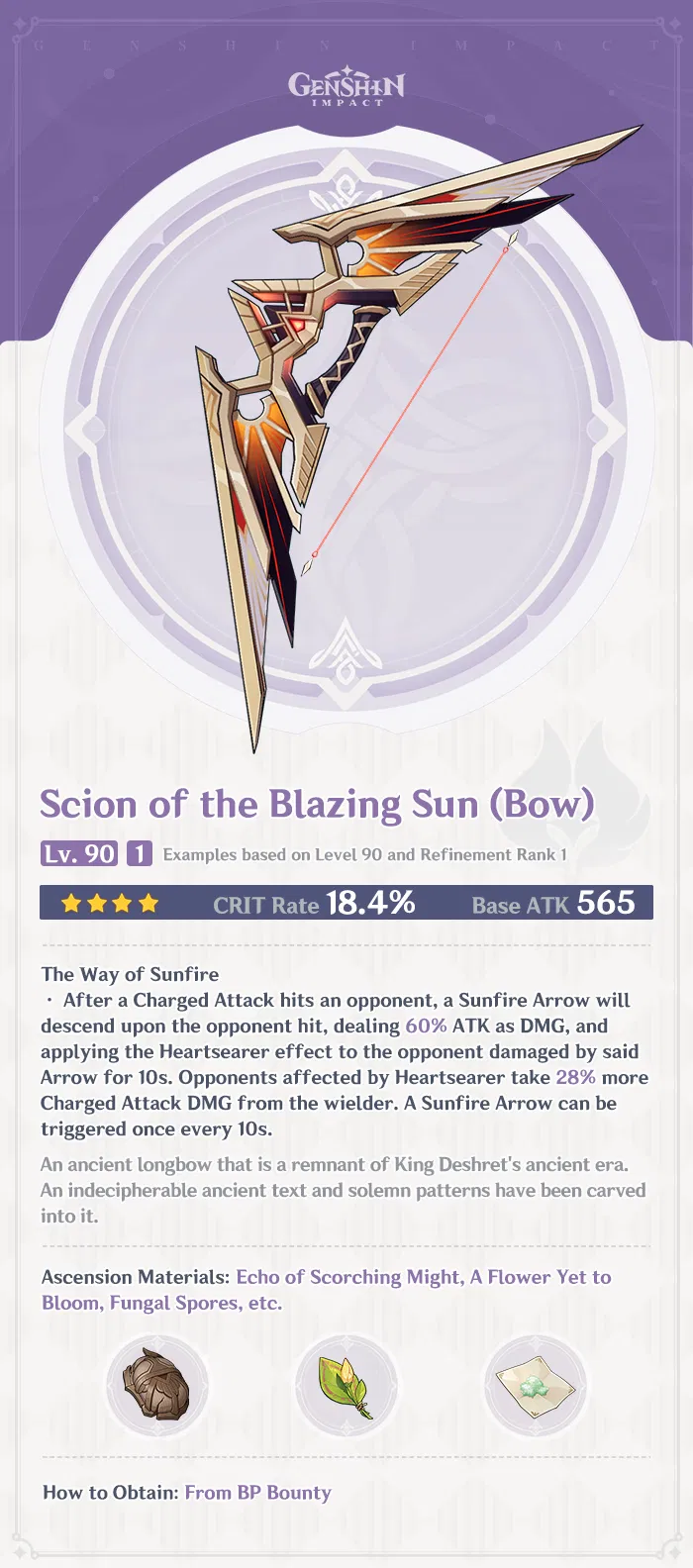 Scion of the Blazing Sun - Genshin Impact - HoYoWiki