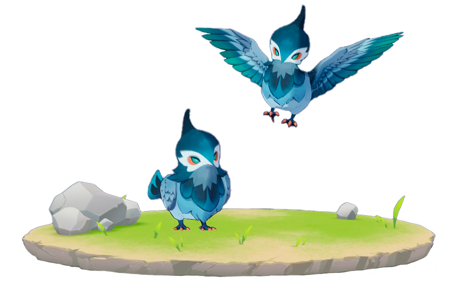 Bluecrown Finch - Genshin Impact - HoYoWiki