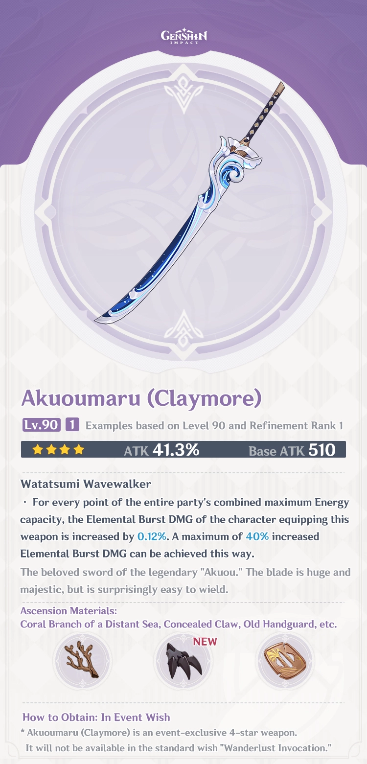 Akuoumaru - Genshin Impact - HoYoWiki